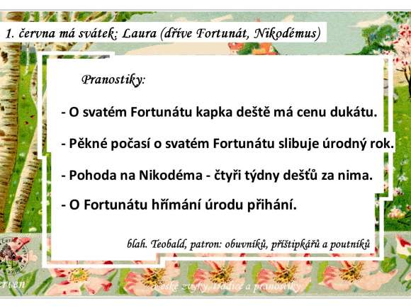 Na svatého Jána otvírá se k létu brána - o počasí a pranostiky | České ...