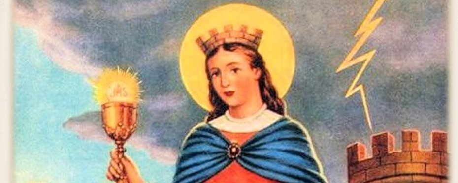 Svaté nebe - sv. Barbora, legendy | České zvyky, tradice a pranostiky