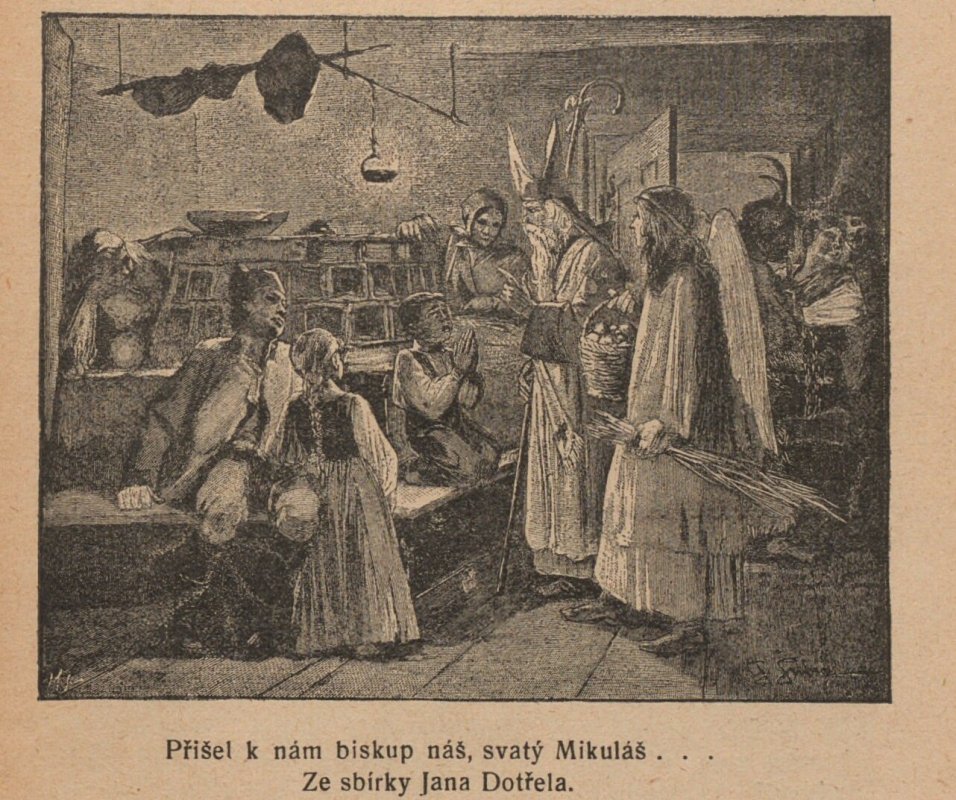 Mikulášská nadílka, historie obchůzek | České zvyky, tradice a pranostiky